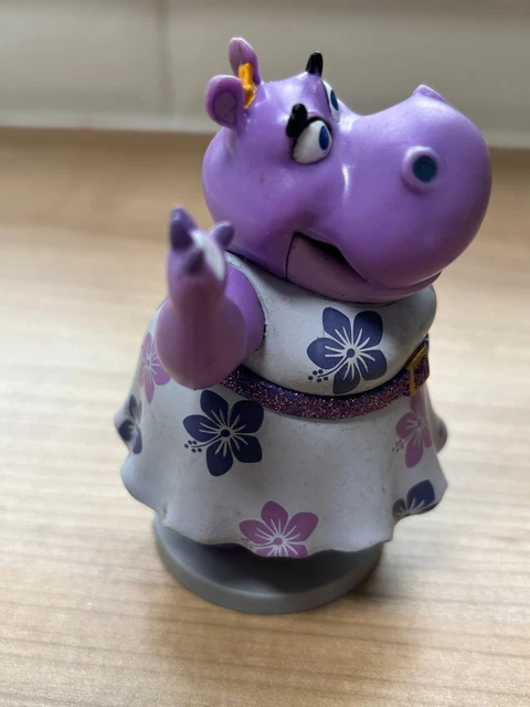 DISNEY JUNIOR MINNIE Mouse Happy Helper Hilda Hippo 4" Toy Figure ...