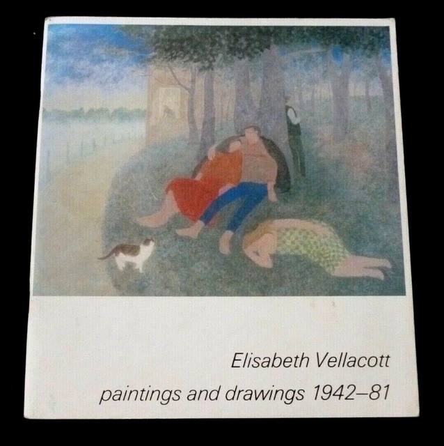ELISABETH VELLACOTT TABLEAUX Et Drawings 1981 Art Exhibition Catalogue ...