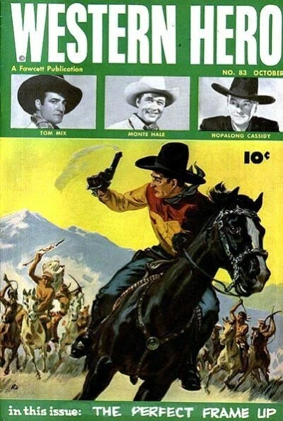 (REAL) WESTERN HERO Full Run Vintage Golden Age Fawcett Comic Books On ...