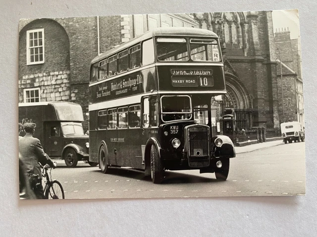BUS PHOTO MUSEUM Street York Double Decker KS6B ECW Body West Yorkshire ...