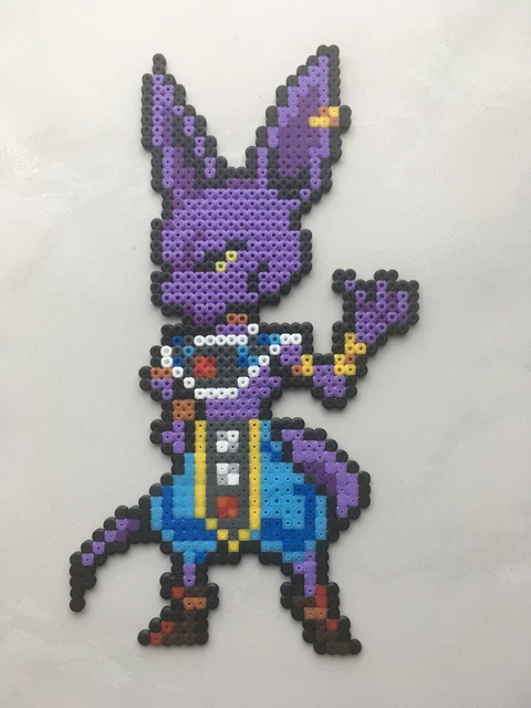 PIXEL ART / Perles A Repasser Beerus Dans Dragon Ball Super EUR 6,00 ...