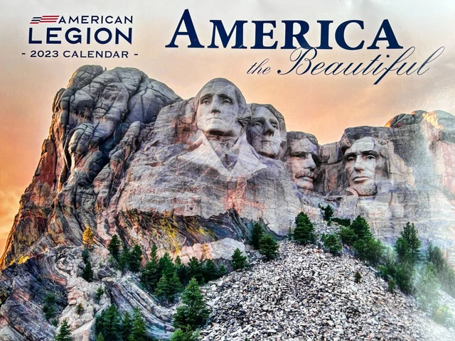 2023 WALL Calendar: American Legion - America The Beautiful - Patriotic ...