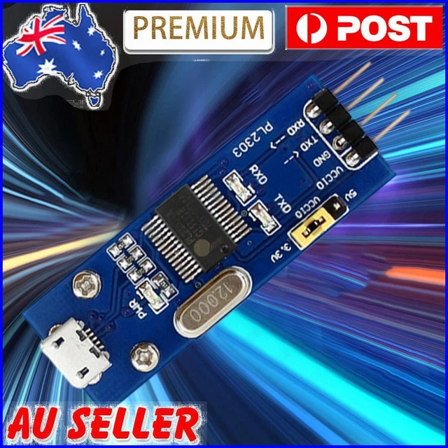 PL2303 USB TO UART Module Micro-B USB To Serial Adapter 3.3V-5V USB To ...