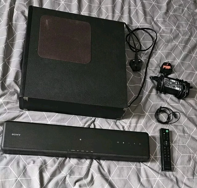 Sony Sa Mt300 Active Speaker System With Subwoofer And Remote £52 71