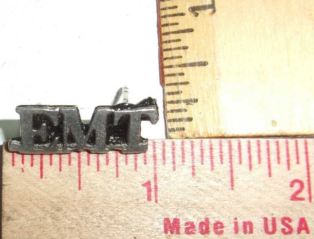 VINTAGE &EMT& PIN collectible ambulance tech Firefighter fireman ...