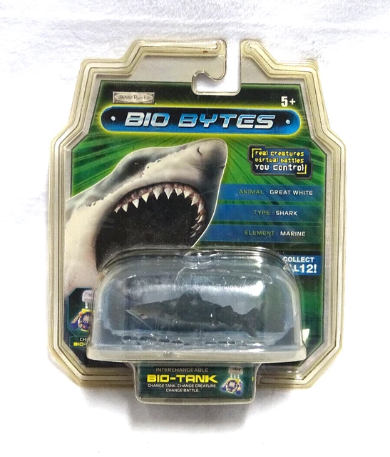 2007 BIO BYTES Great White Shark Bio Tank - Jakks Pacific $9.99 - PicClick