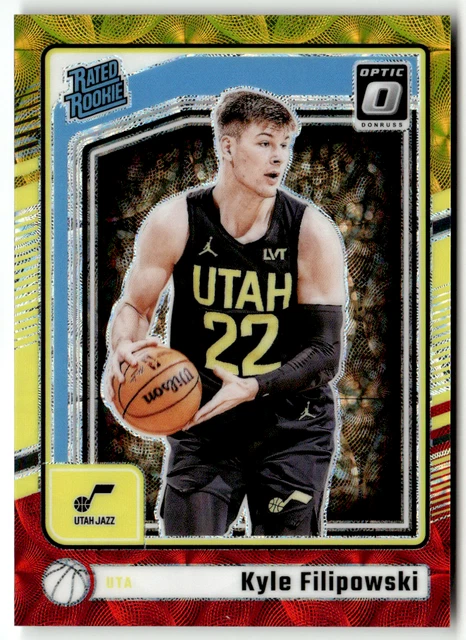 2024-25 DONRUSS OPTIC NBA No. 300 Kyle Filipowski Rated Rookie Red ...