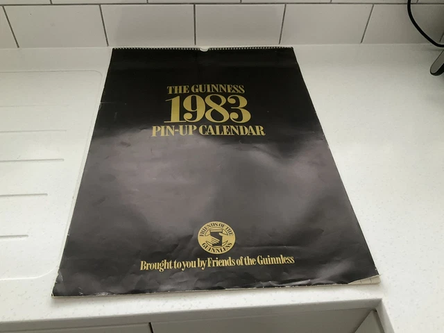 GUINNESS 'PIN-UP' CALENDAR 1983 £26.68 - PicClick UK