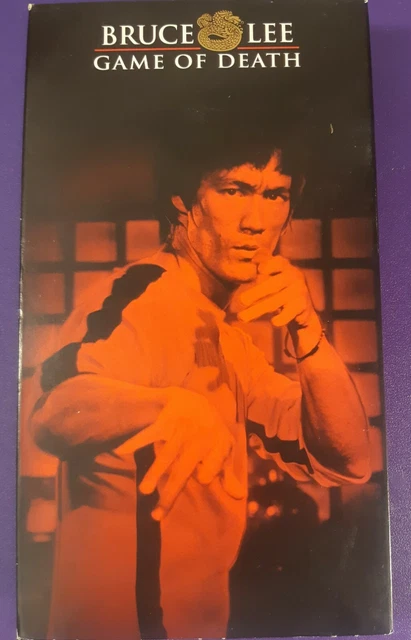 GAME OF DEATH ( Bruce lee )(VHS, 1992) Last Bruce Lee Movie (passed ...
