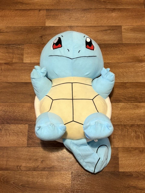 POKÉMON SQUIRTLE PLUSH Soft Toy Large £20.01 - PicClick UK