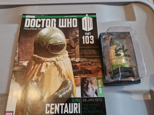 ALPHA CENTAURI DOCTOR Who Eaglemoss Figurine £2.99 - PicClick UK