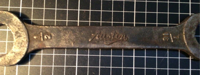 VINTAGE AUSTIN OPEN Wrench 1/2 and 7/31 Hand Tool $28.50 - PicClick AU