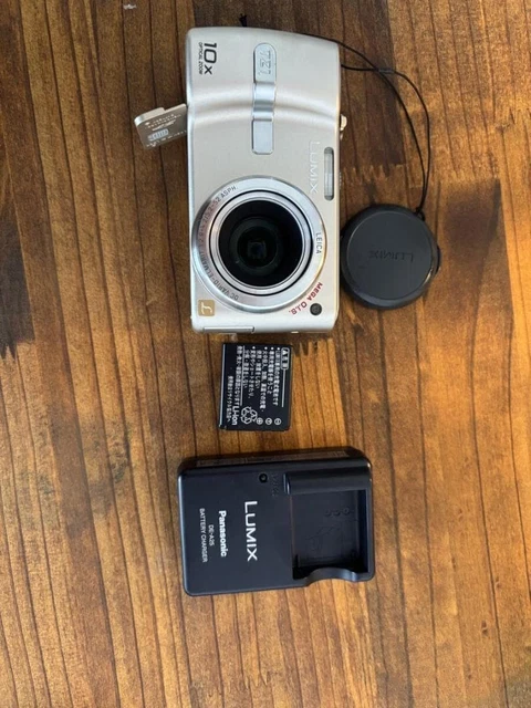 PANASONIC DMC-TZ1 COMPACT Digital Camera with Charger Excellent ...