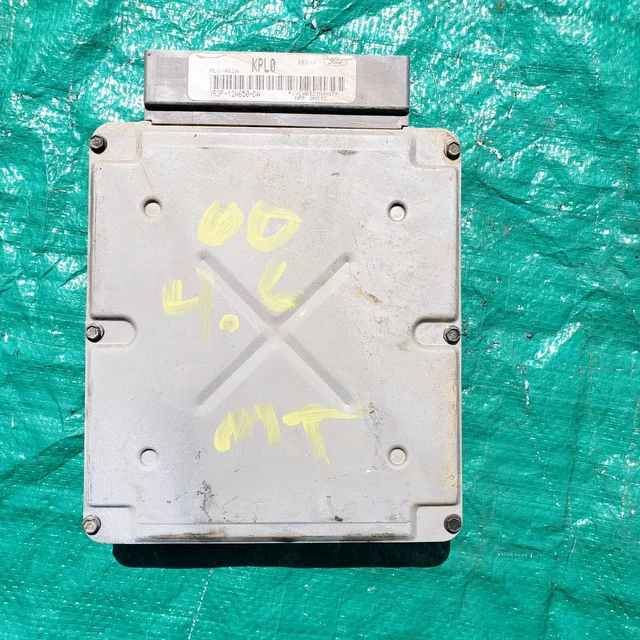 2000 FORD MUSTANG 4.6 MT V8 ECU YR3F-12A650-DA KPL0 ECM Pcm Motore ...