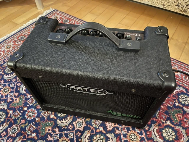 ARTEC A15C AKUSTIKGITARRENVERSTÄRKER, 15 Watt, mehr Musik-Equipment i.m ...