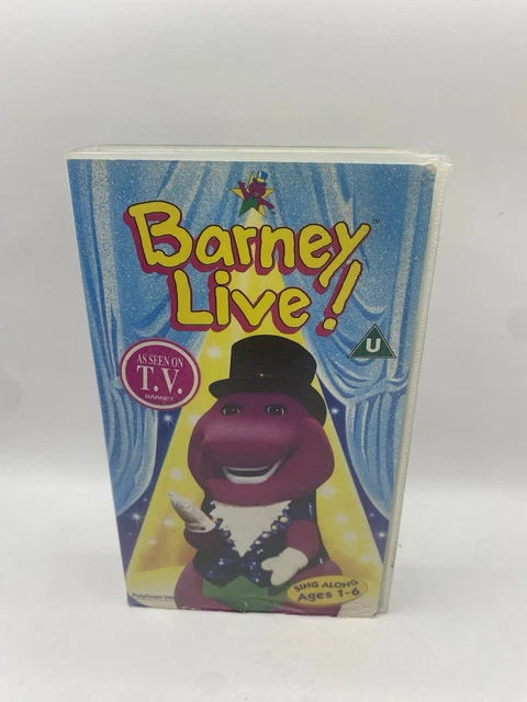 BARNEY LIVE VHS - Barney Live In New York Show 1994 £12.95 - PicClick UK