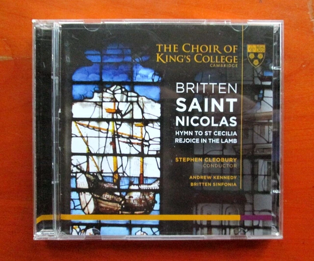 SACD + CD BRITANNIQUE : ST NICOLAS/Rejoice Lamb/Cecilia KING'S CHOIR + Symphonie/Cléobury EUR 4 ...