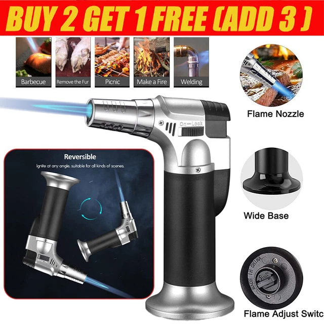 REFILLABLE BUTANE GAS Micro Blow Torch Lighter Mini Torch Micro Torch ...