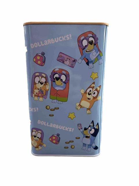 BLUEY MONEY BANK ~ Bluey Money Box ~ Bluey Money Tin $19.99 - PicClick AU