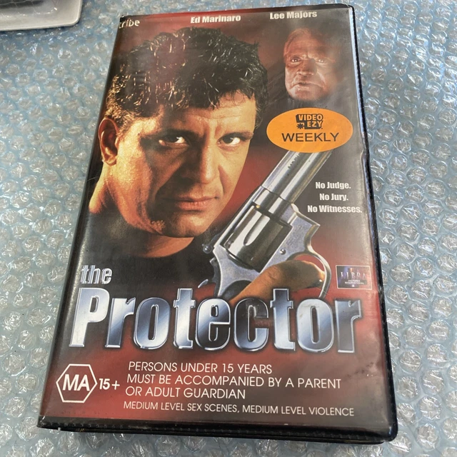 THE PROTECTOR - Clamshell - On VHS - Cleaned & Tested $49.00 - PicClick AU