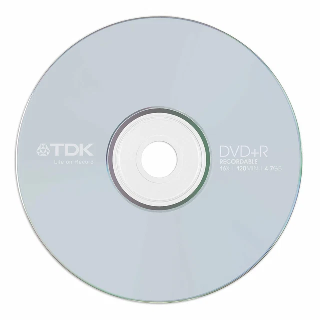 1X10 PACK TDK DVD+R Discs WriteOnce 4.7GB 120min 16x JEWEL t19389 NEU 005-674 EUR 4,90 - PicClick DE