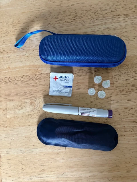 MOUNJARO, WEGOVY, INJECTION pen, Storage - cooler travel case & 1 x ...