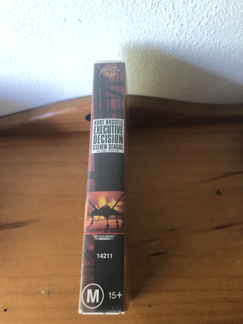 EXECUTIVE DECISION VHS Kurt Russell Steven Seagal PAL Format Ex Rental ...