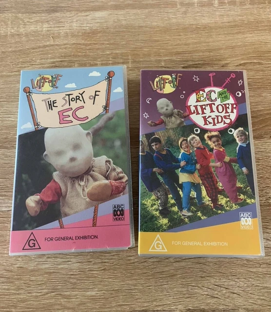 LOT OF 2 "LIFT OFF" VHS Tapes - The Story of EC + The Lift Off Kids ABC ...