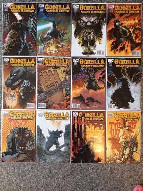 GODZILLA, REGNO DEI MOSTRI #1 - 12 | US IDW Comics | Eric Powell EUR 29 ...