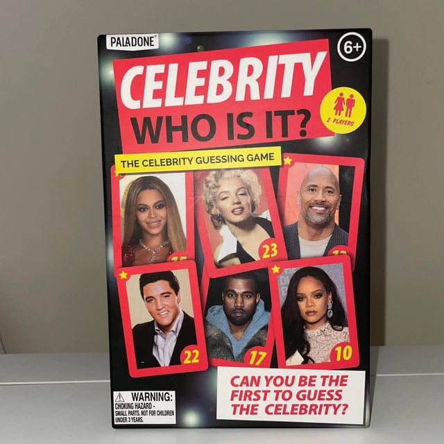 BOARD GAME CELEBRITY Who Is It Fun Challenging for Fans of Trivia ...