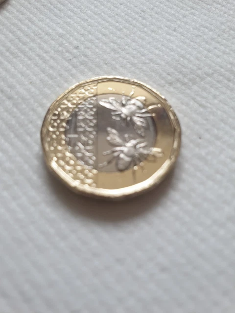 2025 KING CHARLES Third Bee One Pound Coin from a sealed Bag. 1 x £1 ...