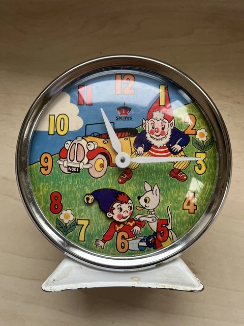 VINTAGE SMITHS NODDY & Big Ears Alarm Clock - Needs Attention £19.99 ...