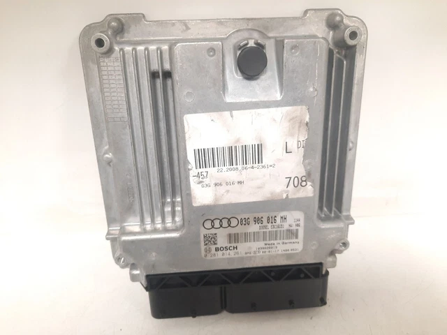 0281014261 CALCULATEUR MOTEUR Ecu / 03G906016Mh / Edc16U31 / 991095 Pour Audi A6 EUR 152,94 ...