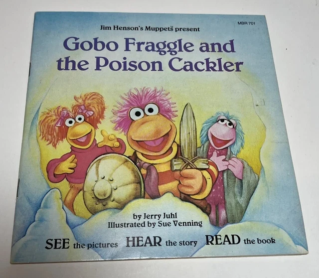 RARE VINTAGE JIM Hensons Muppets Gobo Fraggle Rock Poison Cackler ...