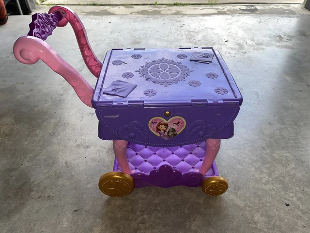 DISNEY SOFIA THE First Princess Delightful Dining Roll Cart/Table £26. ...