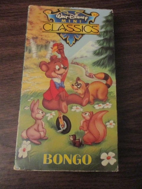 DISNEY MINI CLASSICS Bongo VHS Video Tape (CARD CASE ) £7.99 - PicClick UK