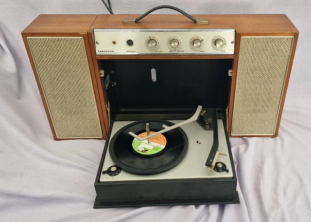 RARE VINTAGE RETRO 1970's FERGUSON 3024 DROP DOWN RECORD PLAYER. £47.99 ...