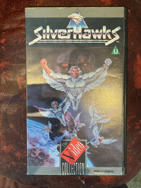 SILVERHAWKS VHS VIDEO 1986 retro animated sci-fi adventure £11.99 ...