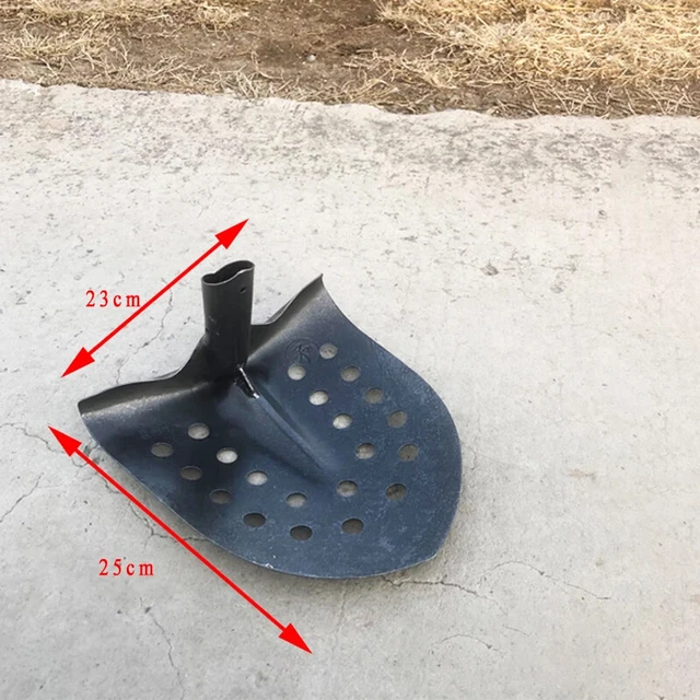 POROUS DRAIN SPADE for Sewers Manganese Steel Spade, Pointed, Square ...