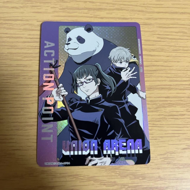 UNION ARENA JUJUTSU Kaisen Panda Maki Toge Card Action Point UA02BT/JJK-1-AP04 EUR 40,25 ...