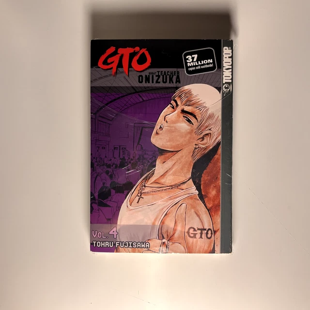 GREAT TEACHER ONIZUKA GTO Vol 4 SEALED Manga Book English Volume Tohru ...