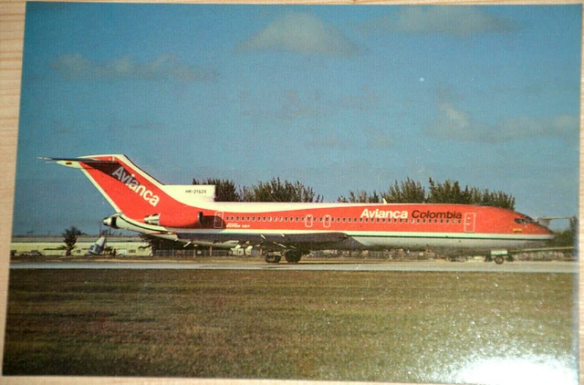 42401 AK AVION International Airport Boeing 727 Aviance Colombie EUR 9 ...