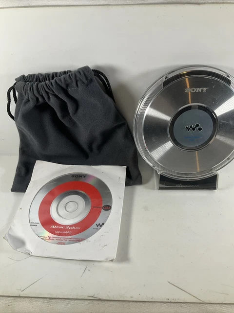 SONY WALKMAN D-NE1 Lettore CD-R/RW portatile con dock di ricarica e CD ...