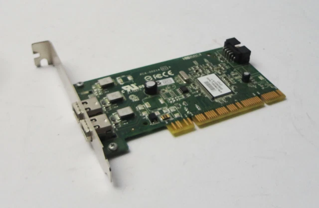 DELL 2-PORT FIREWIRE PCI Adapter Card Y9457 0Y9457 / Adaptec AFW-2100 £ ...