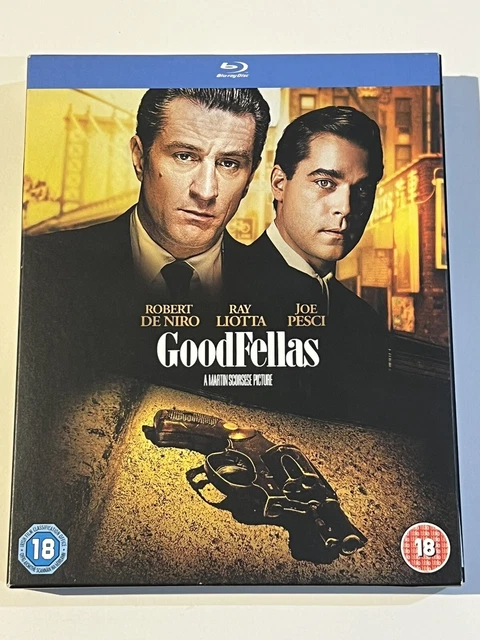 GOODFELLAS 25TH ANNIVERSARY Blu Ray & Book 2 Disc Box Set Bundle Robert ...