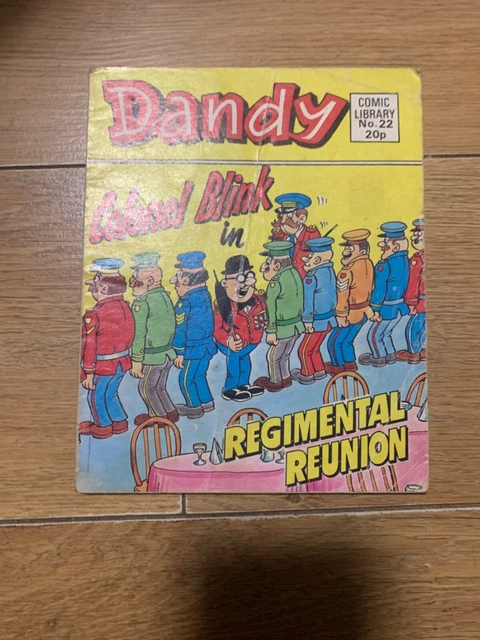 COMIC - CLASSIC Dandy Comic Library No #22 Colonel Blink In Regimental ...