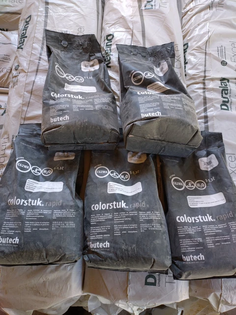5 X CEMENT Tile Grout - Grey - Colorstuk Rapid Gris N 5Kg Porcelanosa ...