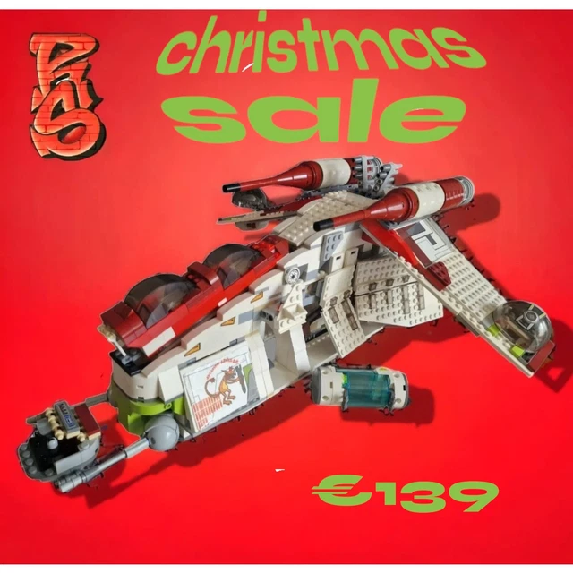 LEGO STARWARS REPUBLIC Attack Gunship 7676 EUR 139,00 - PicClick FR