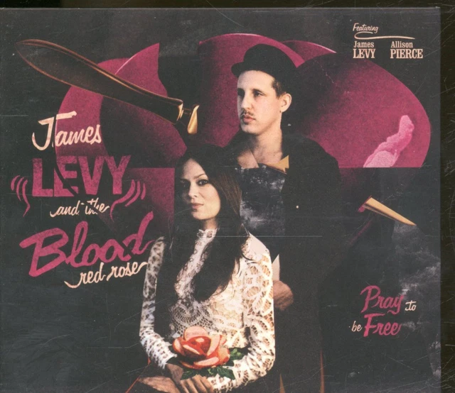 JAMES LEVY AND the Blood Red Rose Pray To Be Free CD Europe Heavenly 2012 in tri EUR 5,39 ...