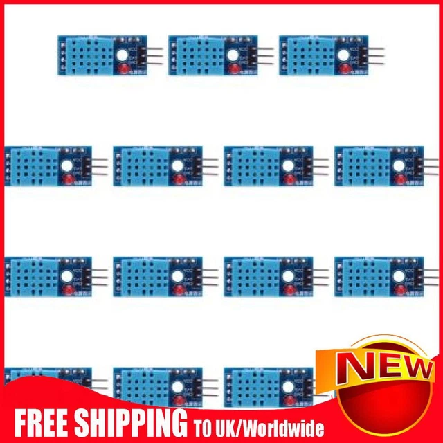 3.3V-5V DHT11 SENSOR Module DHT11 Digital Humidity Sensor 3-Wire Ultra ...